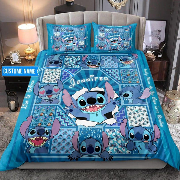 Custom Stitch Bedding Set, Lilo And Stitch Duvet Cover, land Duvet Set ...