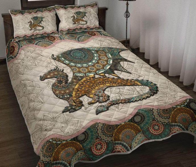 Dragon Quilt Bedding Personalized 3-Piece Quilt Bedding Set ...
