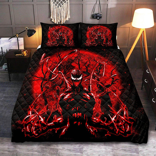 Carnage Moonlight Bedding | Personalized 3-Piece Quilt Bedding Set for ...