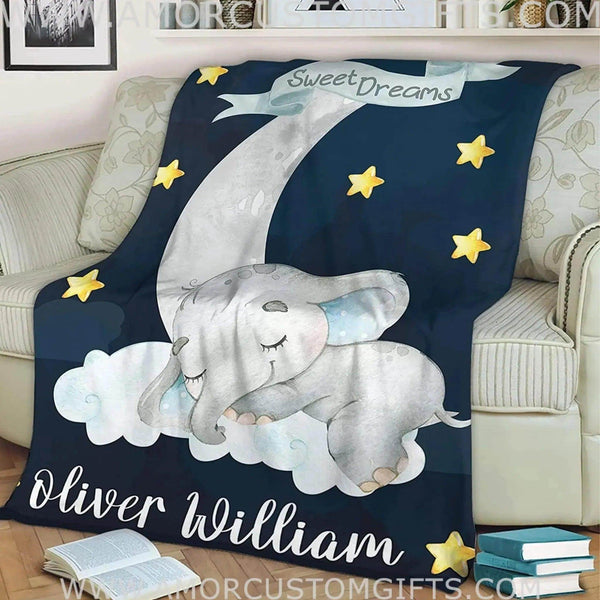Personalized Baby Blanket - Cartoon Character Baby Blanket, Baby Girl ...